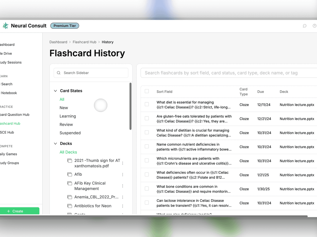 Flashcard Hub